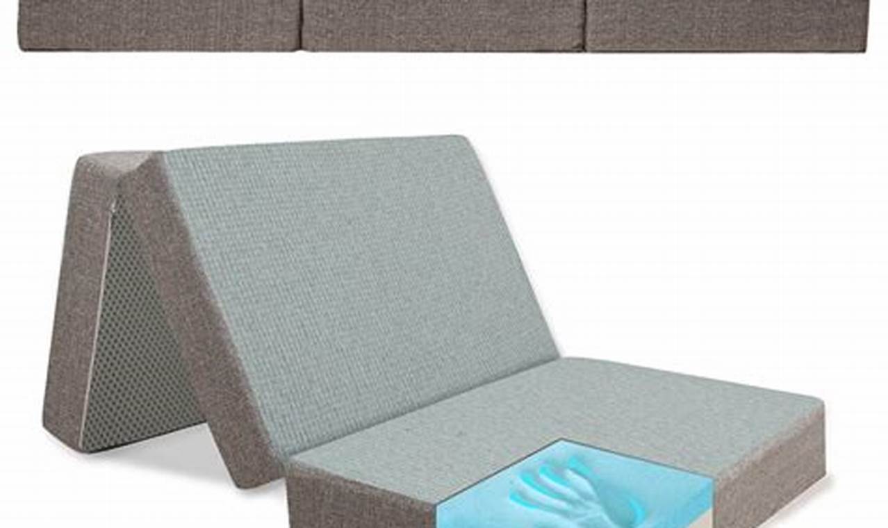 Best Full Trifold Foam Mattress [Sleep Easy & Store]