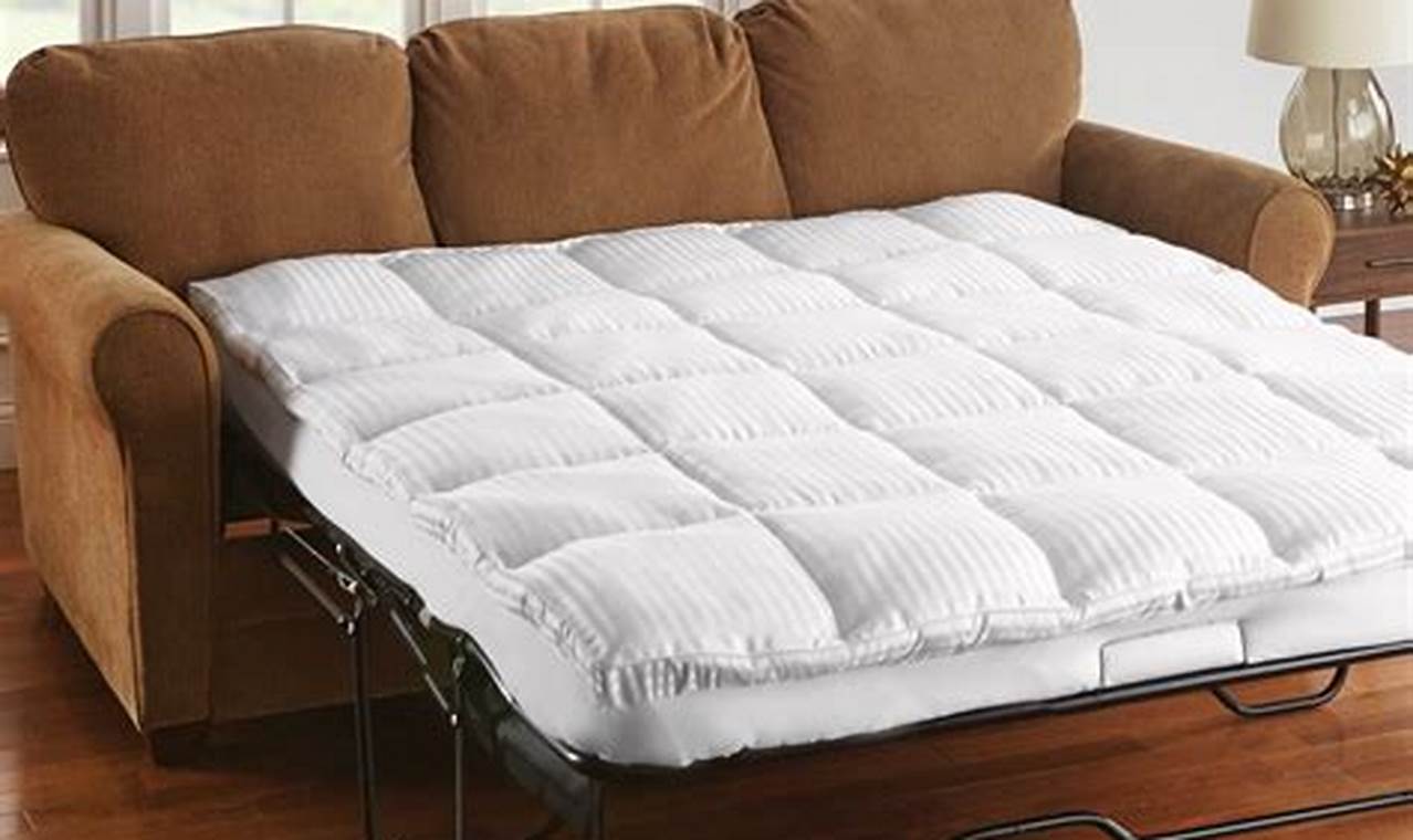 Queen Sofa Bed Toppers: Comfort Redefined!