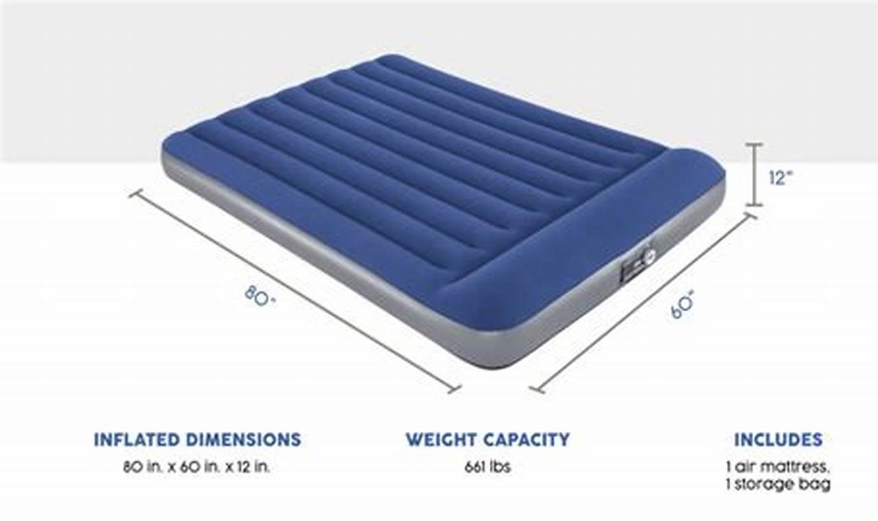 Coleman Queen Air Mattress Dimensions: The Ultimate Guide!