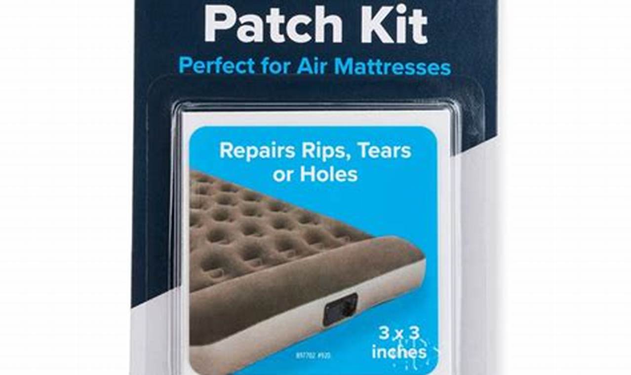 Air Mattress Savior: Patch Repair Kit Fix [Easy Fix]